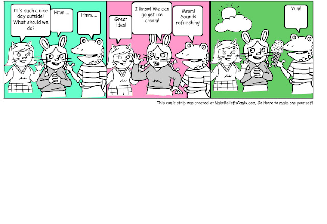 Katherine's Blog: Make Beliefs Comix and Pixton Comics