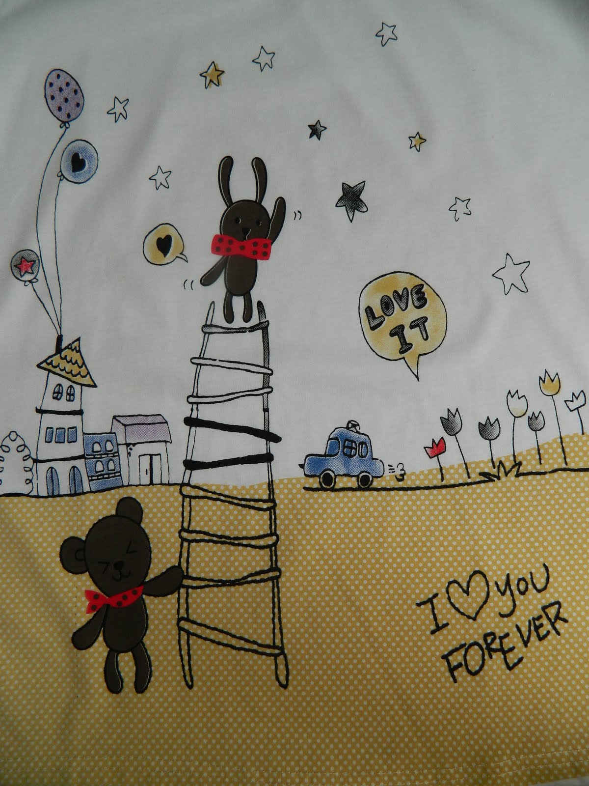 Tee In A Box: Teddy climb ladder