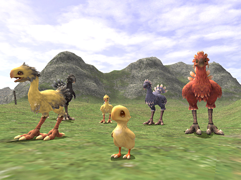 Chocobo gp playable characters - juluvital