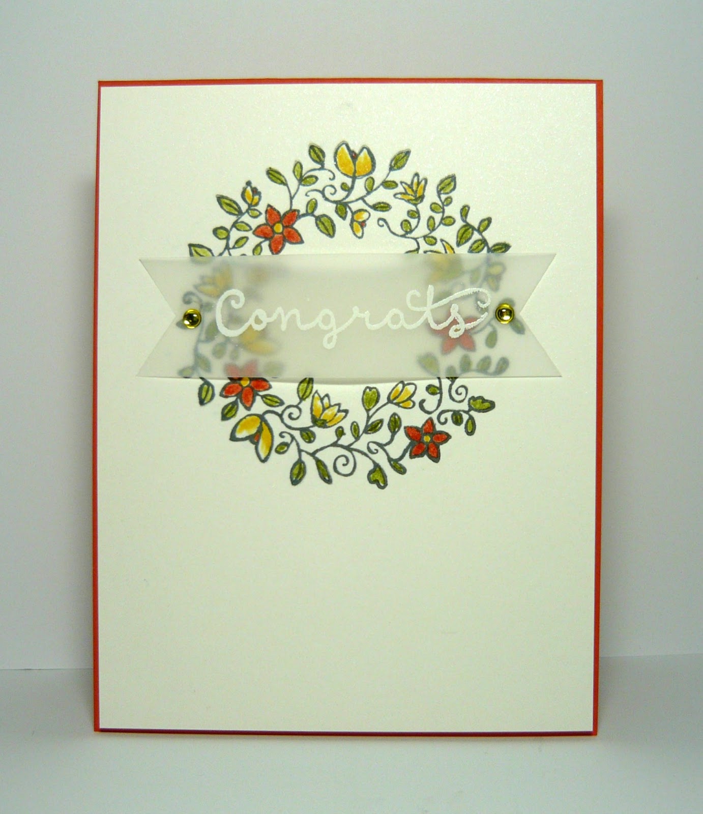 Perry Papercrafts: Congrats!