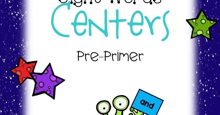 Colors and Kindergarten: Kindergarten Pre-Primer Centers