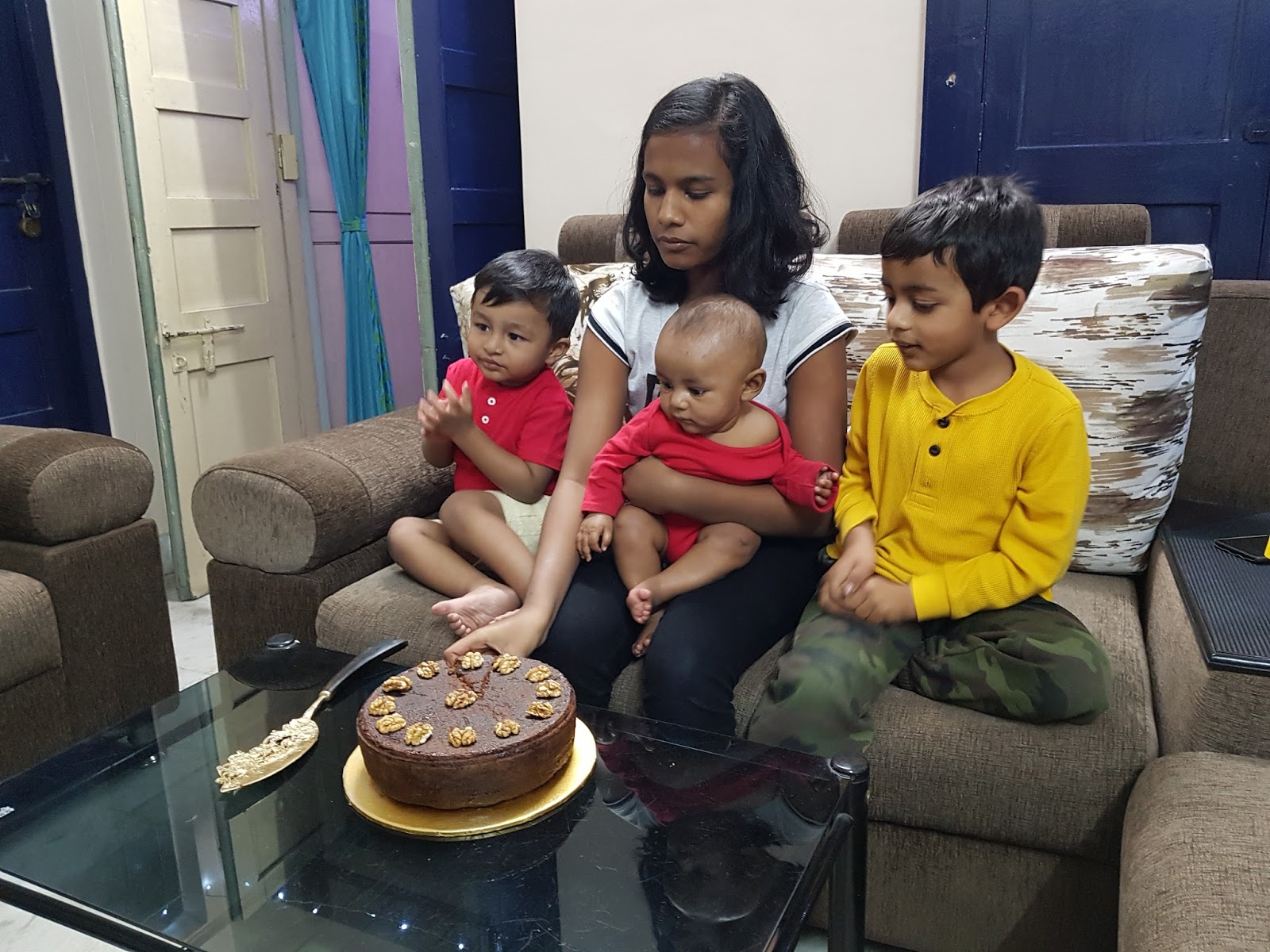 Raghu's column!: Welcome Party, Birthday Party and Happy First Ever Meeting of Cousins!