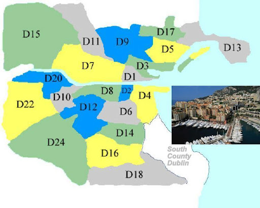 AU PAIR IN IRELAND: Lado sul x lado norte de Dublin