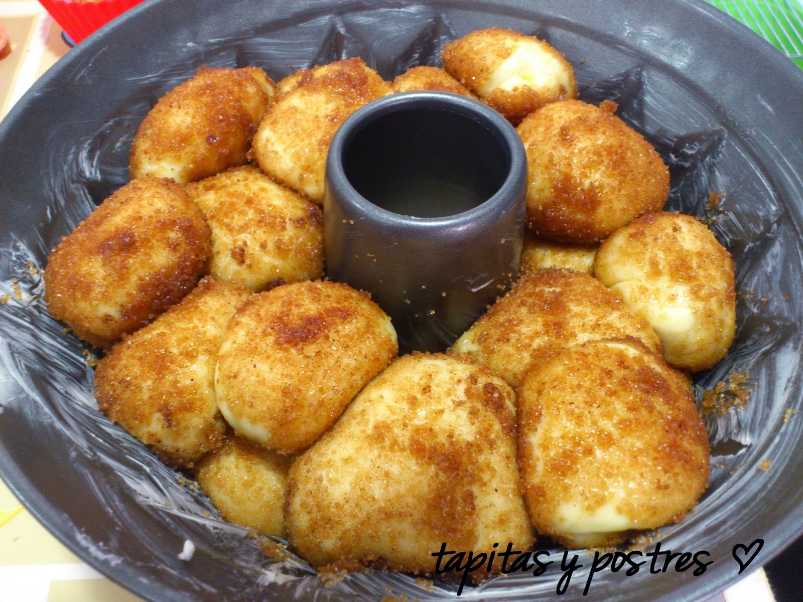 Tapitas y Postres: Pan de mono (Monkey Bread)
