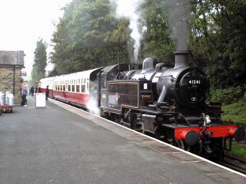 Steam Memories: Ivatt tank engine 41241