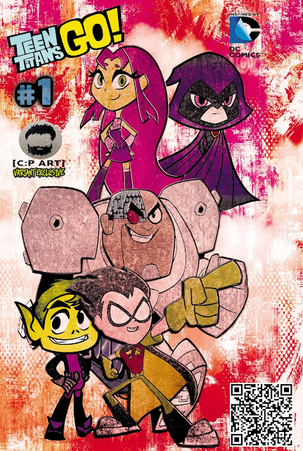 Teen Titans Go Variant Cover - [C:P ART]