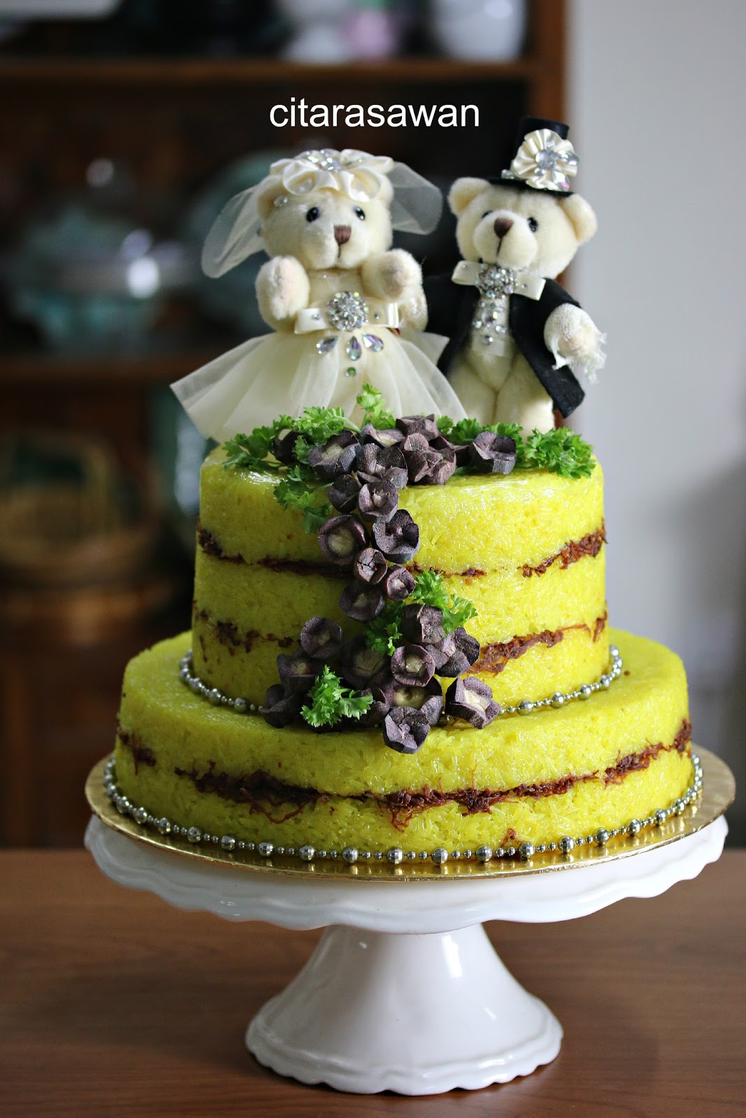 Pulut Kuning Berhias Gubahan Moden dan Tradisi - Puan Azizah ~ Must Read!