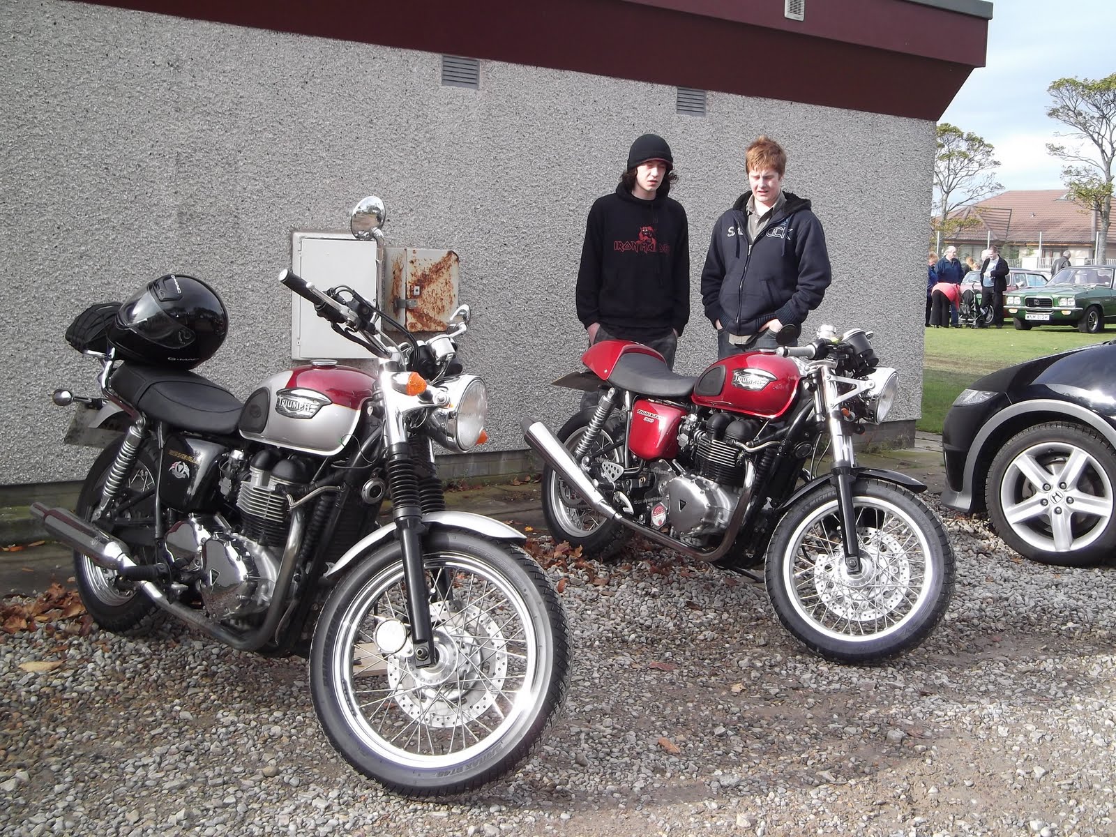 Gorgeous Biker Chick: Buckie rally.