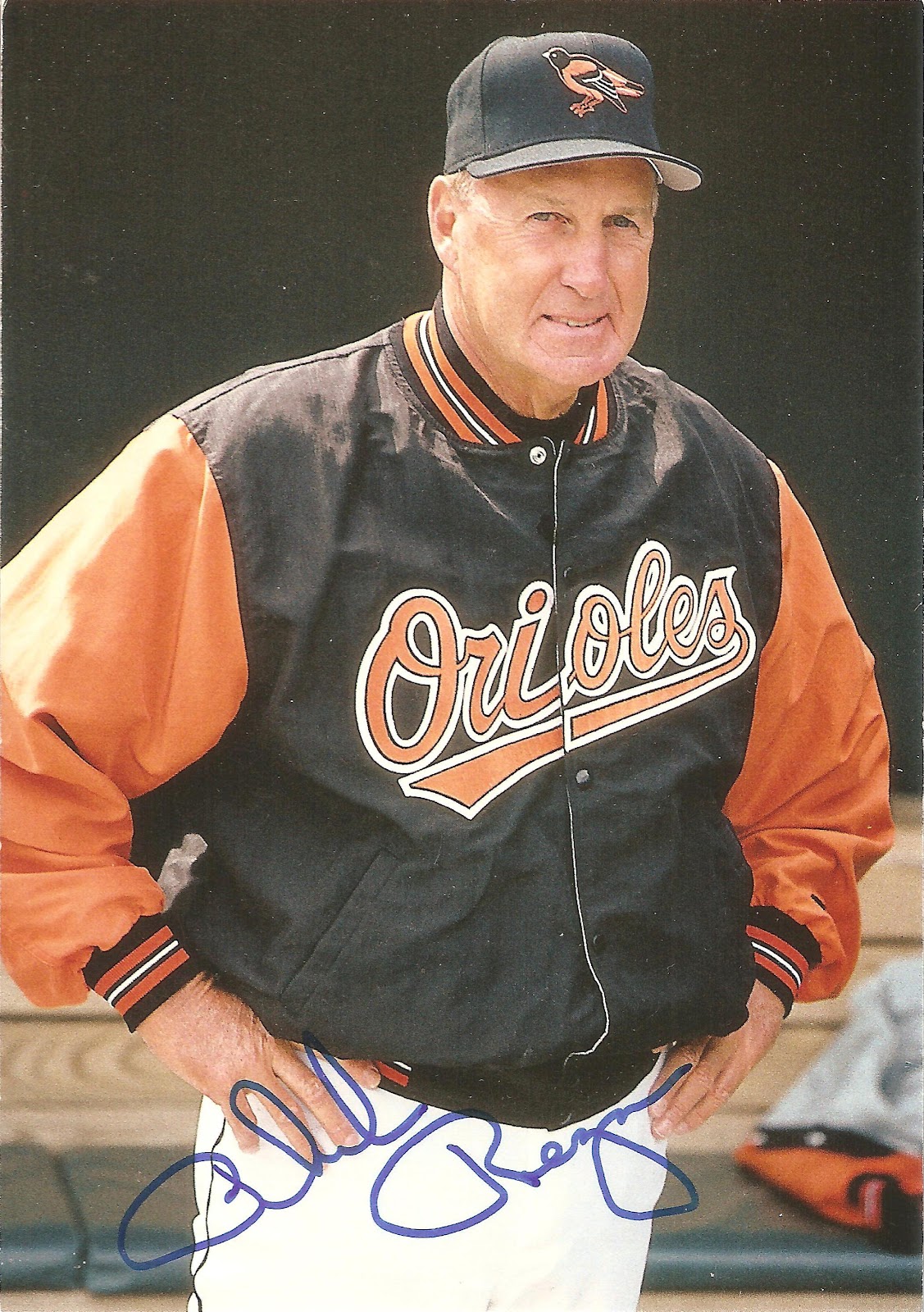 The Great Orioles Autograph Project: Hoscheit, It's Vern