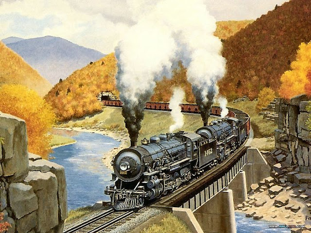 Railroad Art and Artists: Scenes of Fantasy and Bygone Days