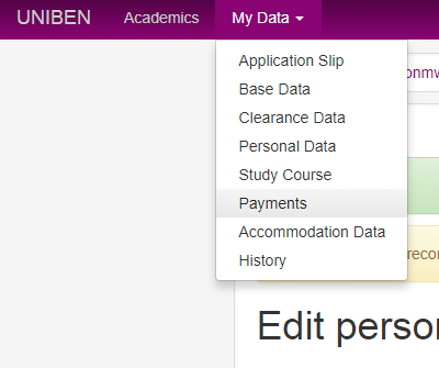 UNIBEN official 2021/2022 Online clearance and Physical Clearance ...