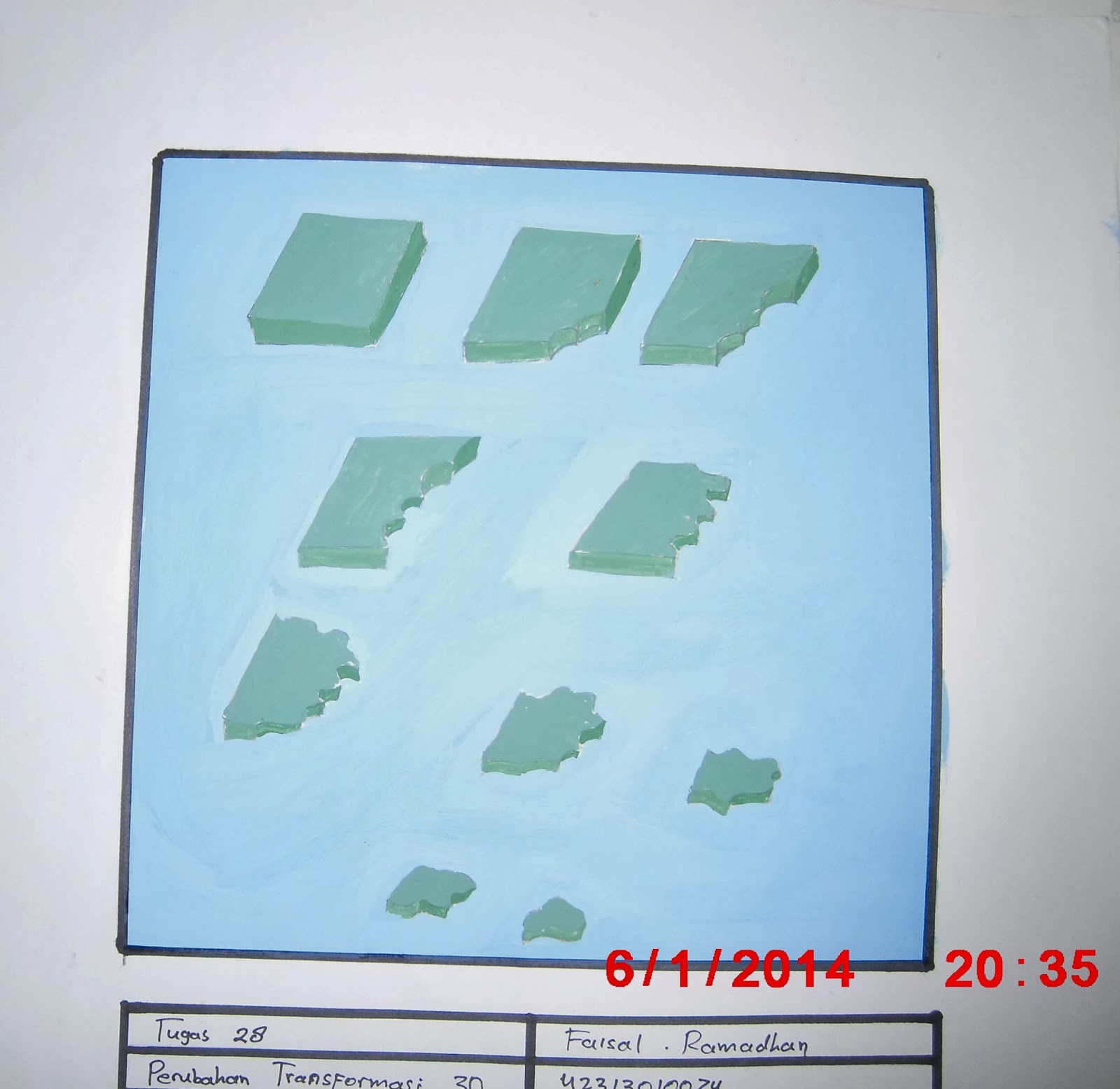 DICTIONARY OF NIRMANA : NIRMANA BIDANG 3D/VOLUME