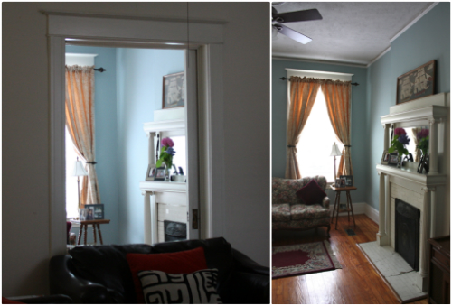 Goodbye Red Parlor, Hello Blue Parlor! | 17 Apart