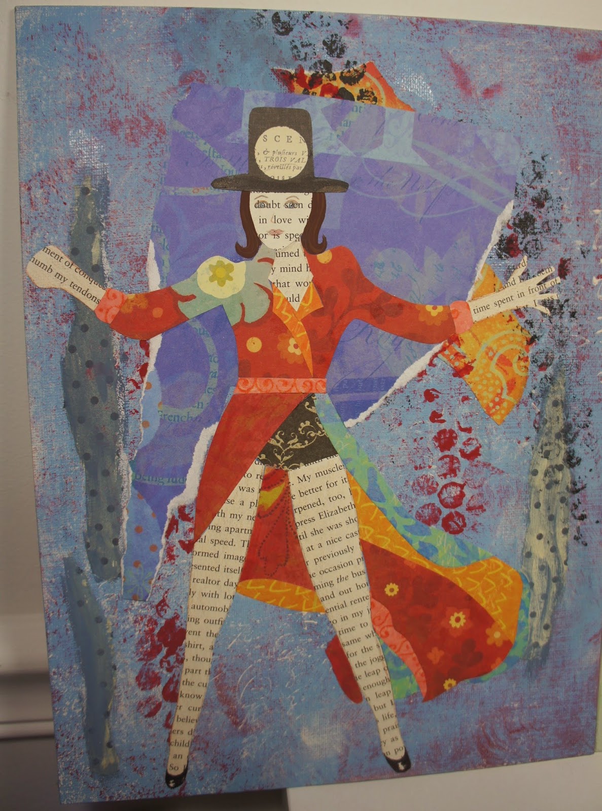 Knotty By Nature: Mixed Media Collages using Collage Couture Book