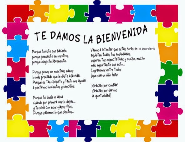 ESCUELA INFANTIL SANTA BARBARA: septiembre 2014