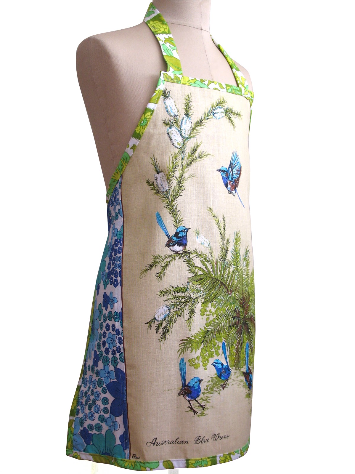 Merry-Go-Round Handmade: Metro Retro Tea Towel Kitchen Aprons ...