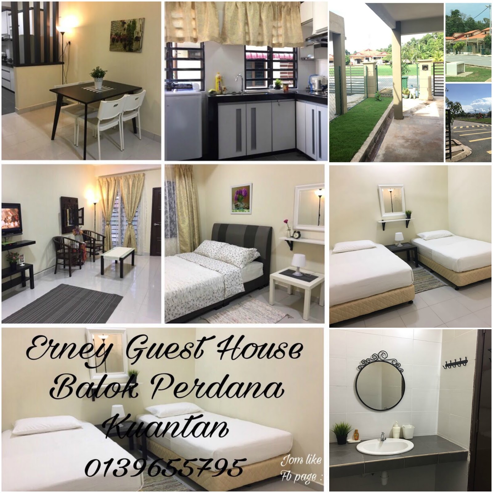 Erney Homestay di Taman Balok Perdana, Kuantan, Pahang