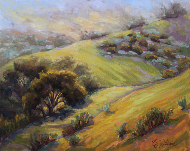 Esther J. Williams Art: Spring Symphony in Bommer Canyon, California ...