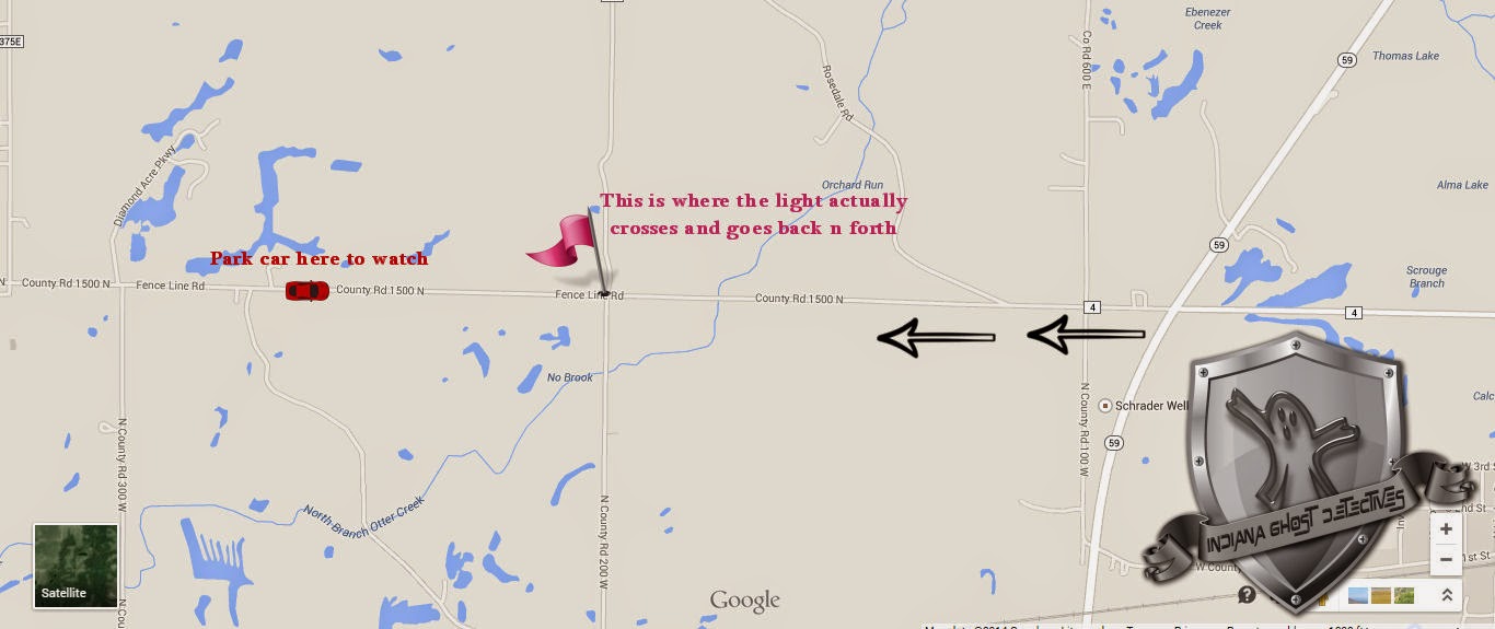 Spook Light Hill - Brazil / Bridgeton Indiana | Indiana Ghost Detectives