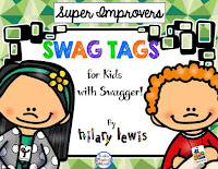 Rockin' Teacher Materials: SWAG Tags - For Kids with Swagger