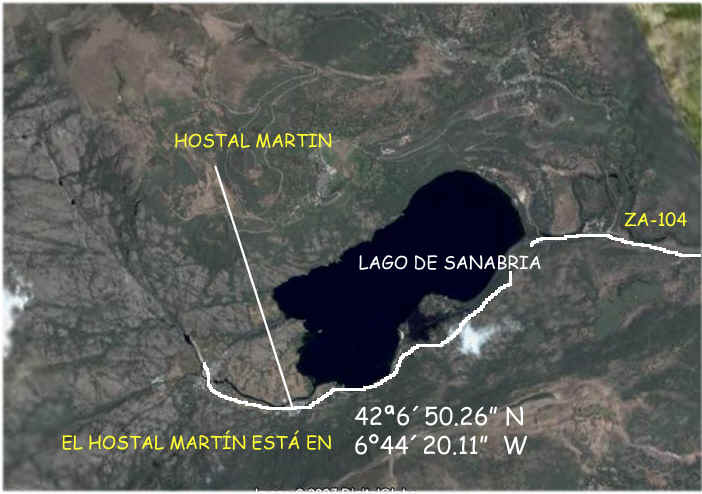 Lago de Sanabria.: Situación geográfica