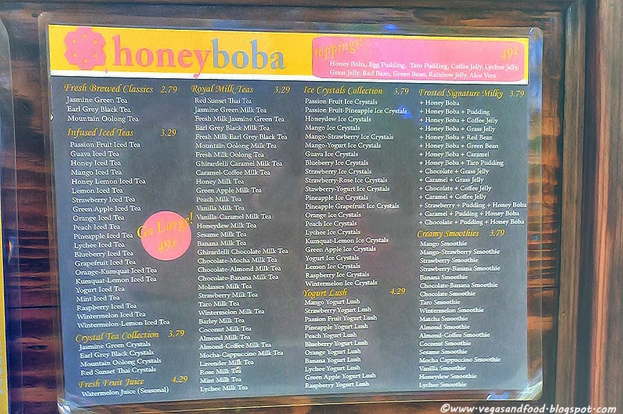Honey Boba and Pa Pa Walk - SGV - Vegas and Food
