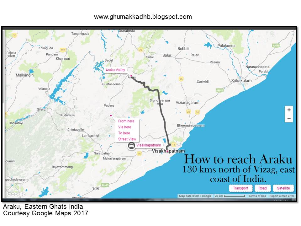 Ghumakkad Harsh: Araku- Places to see