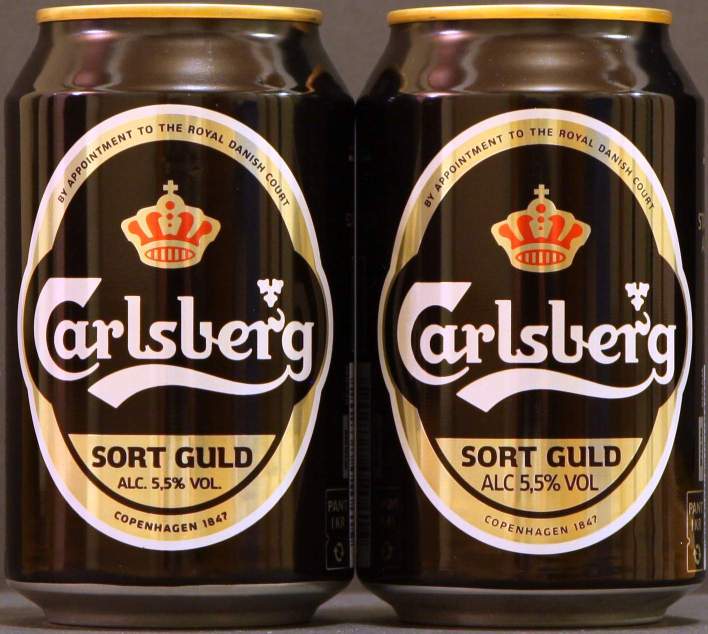 Burk-Bloggen: Carlsberg Sort Guld (33 cl) : ny dekor