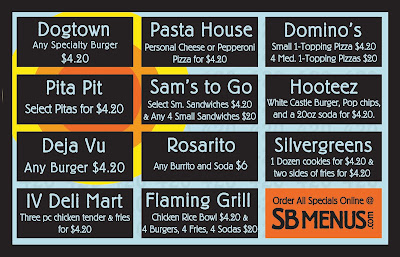 SBmenus.com: 420 EAT CHEAP WEEK 4/18-4/24