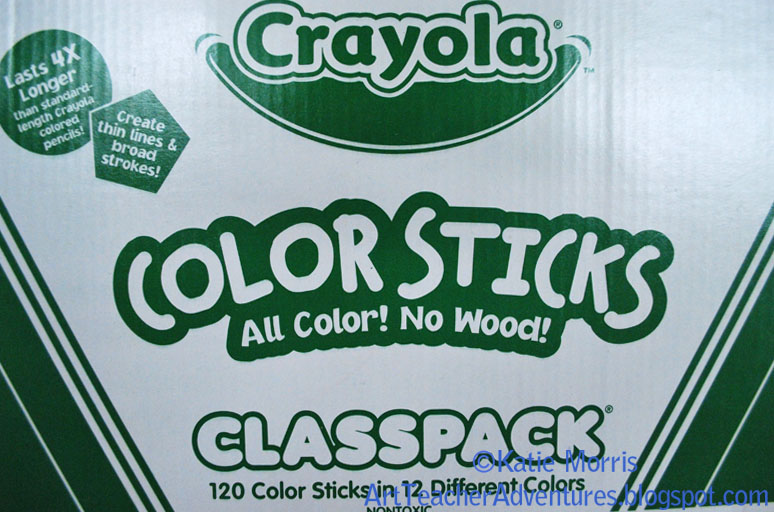 Adventures of an Art Teacher: Crayola Color Sticks- Comparison and Review