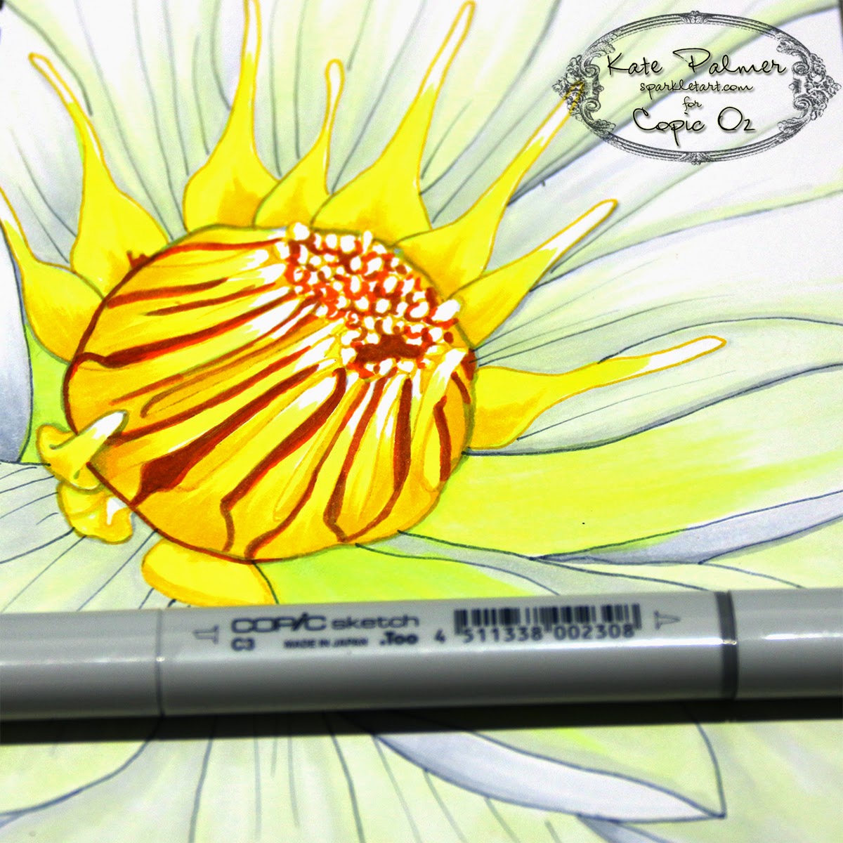 copic oz: Combining Watercolour Pencils with your Copics