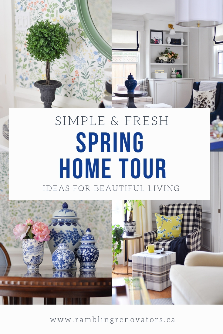 Spring Decorations For The Home With Touches of Easter - Rambling ...