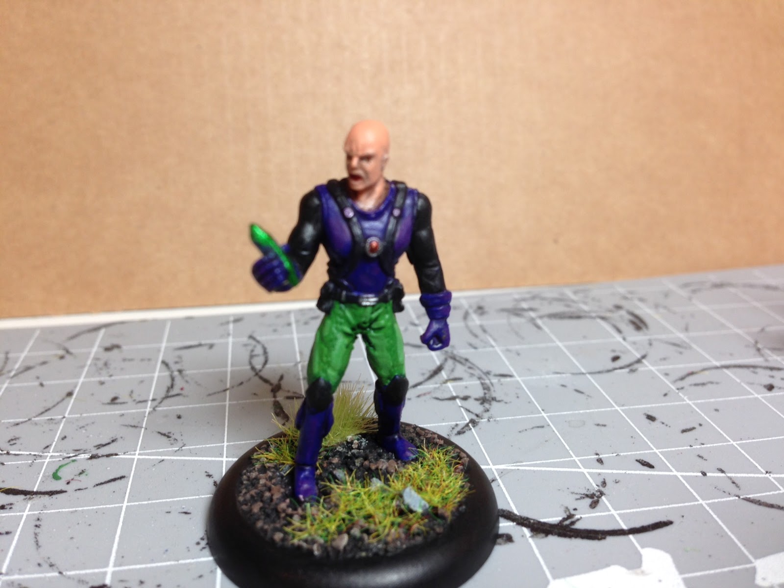 Thinking Outside the Box: Black Mask & Lex Luthor Heroclix Repaints