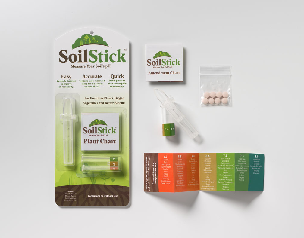earth friendly landscapes: SUN STICK - SOIL STICK - WATER STICK
