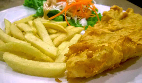 Fish & Chips Solaria, Carrefour Lebak Bulus
