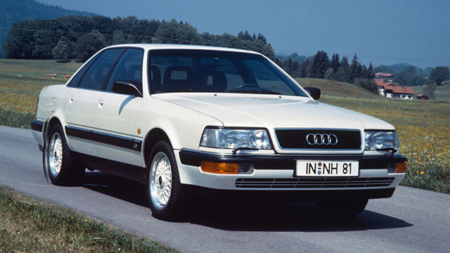 LES MARQUES DE VOITURES: Audi V8 (D1)