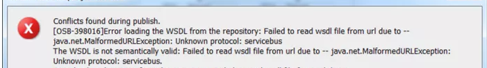 Oracle SOA/OSB Blogs: OSB-398016 Error loading the WSDL from the ... Oracle SOA/OSB Blogs: OSB-398016 Error loading the WSDL from the ...