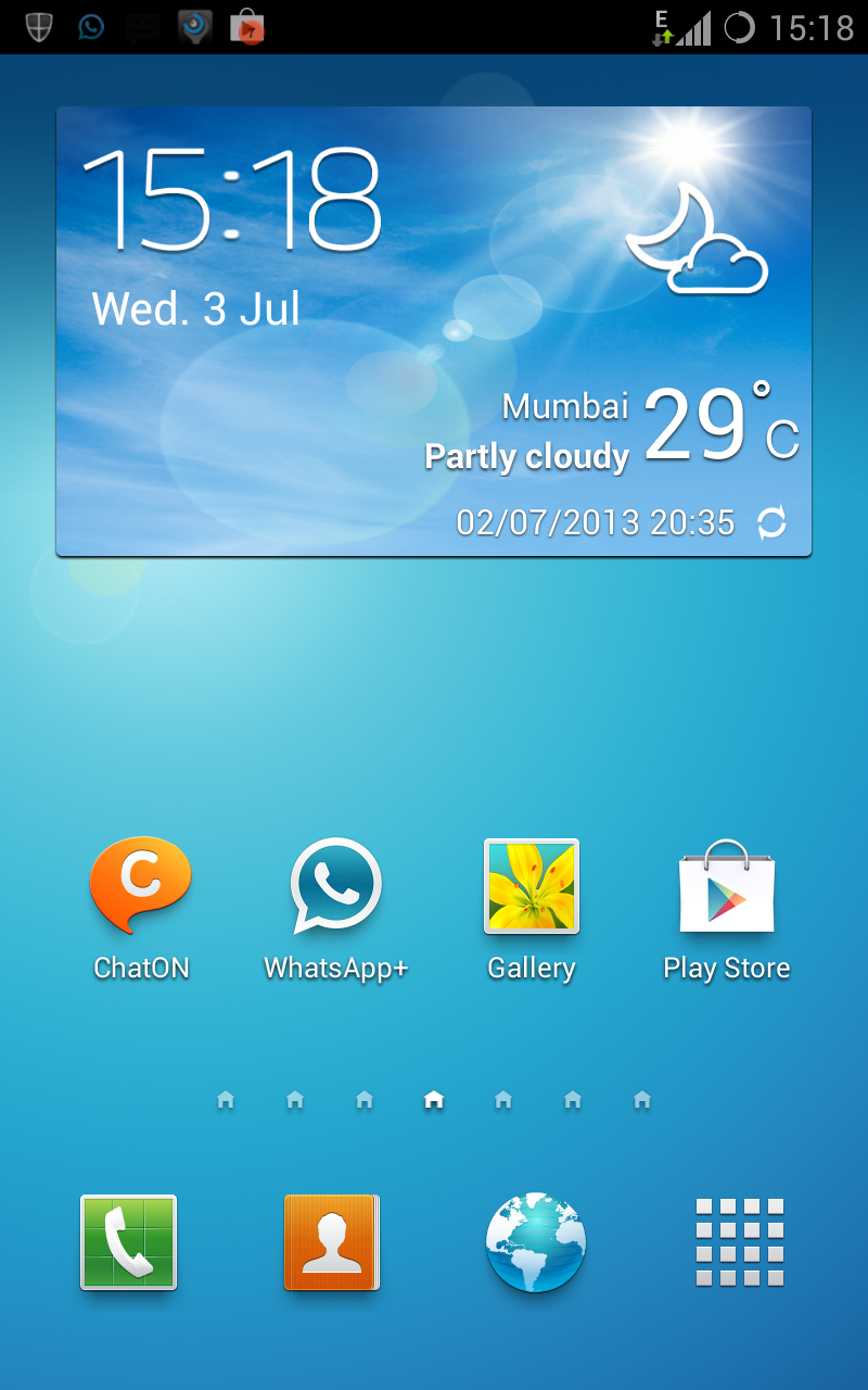 Android 4.2.2 on Galaxy Note GT-N7000 - Touchwiz UI look and feel for ...