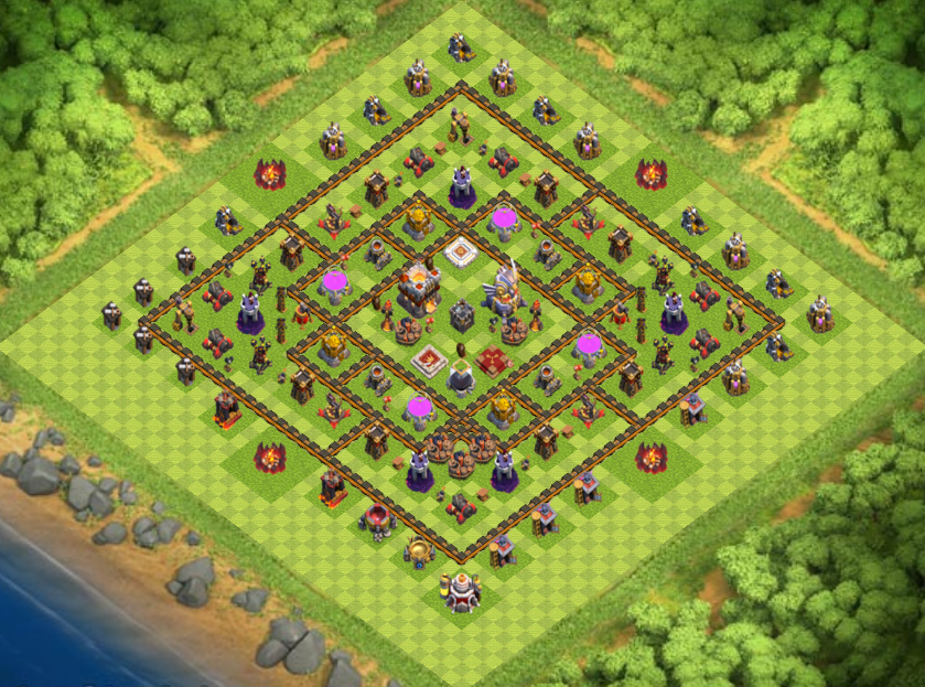 Maps for Clash of Clans