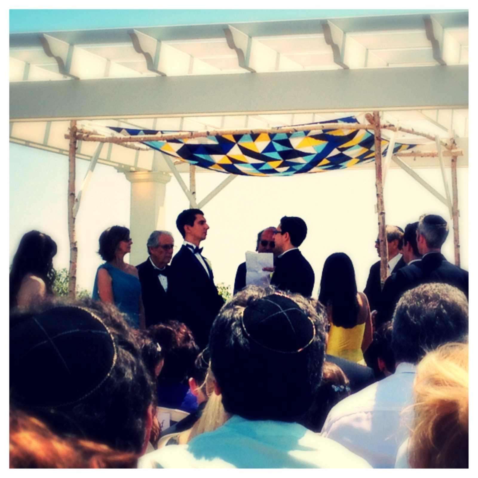 Two Hippos: Eph + Eph, or How to Make A Chuppah
