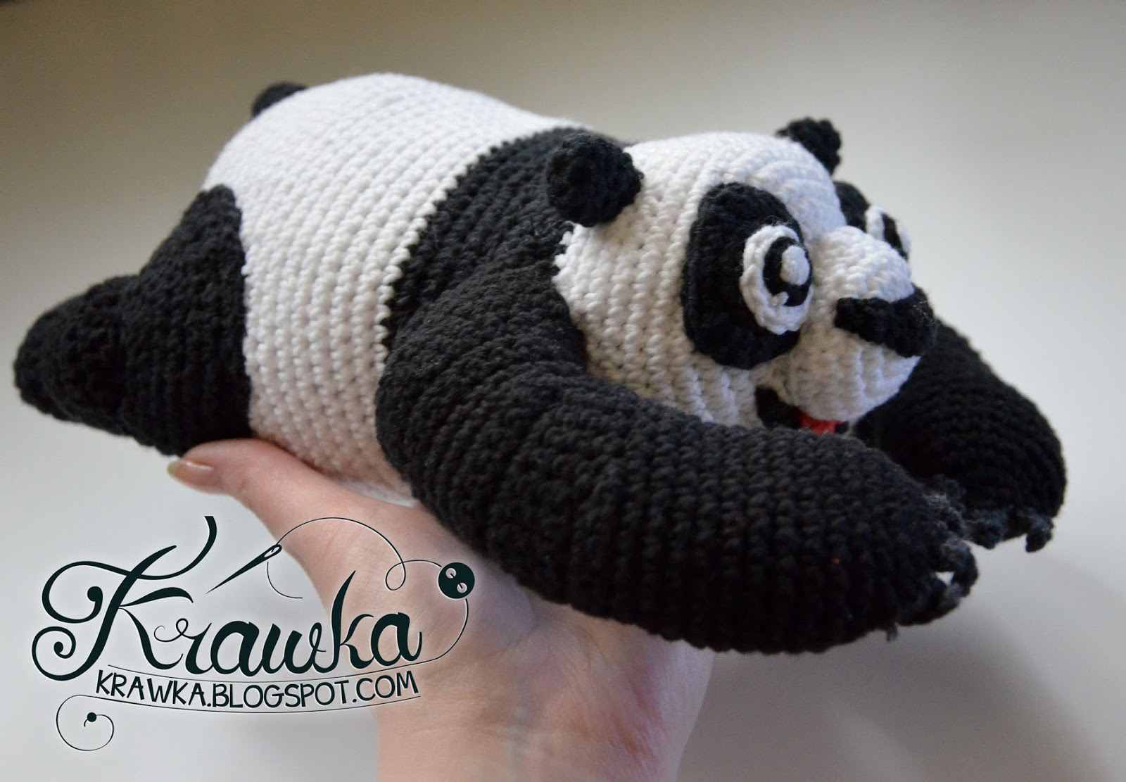 Krawka: Kung Fu Panda 3 - crochet PATTERN