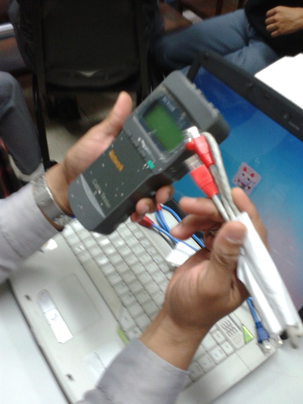 redes: Como usar un tester