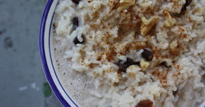 The Messy Organic Mum: Honey Rice Pudding