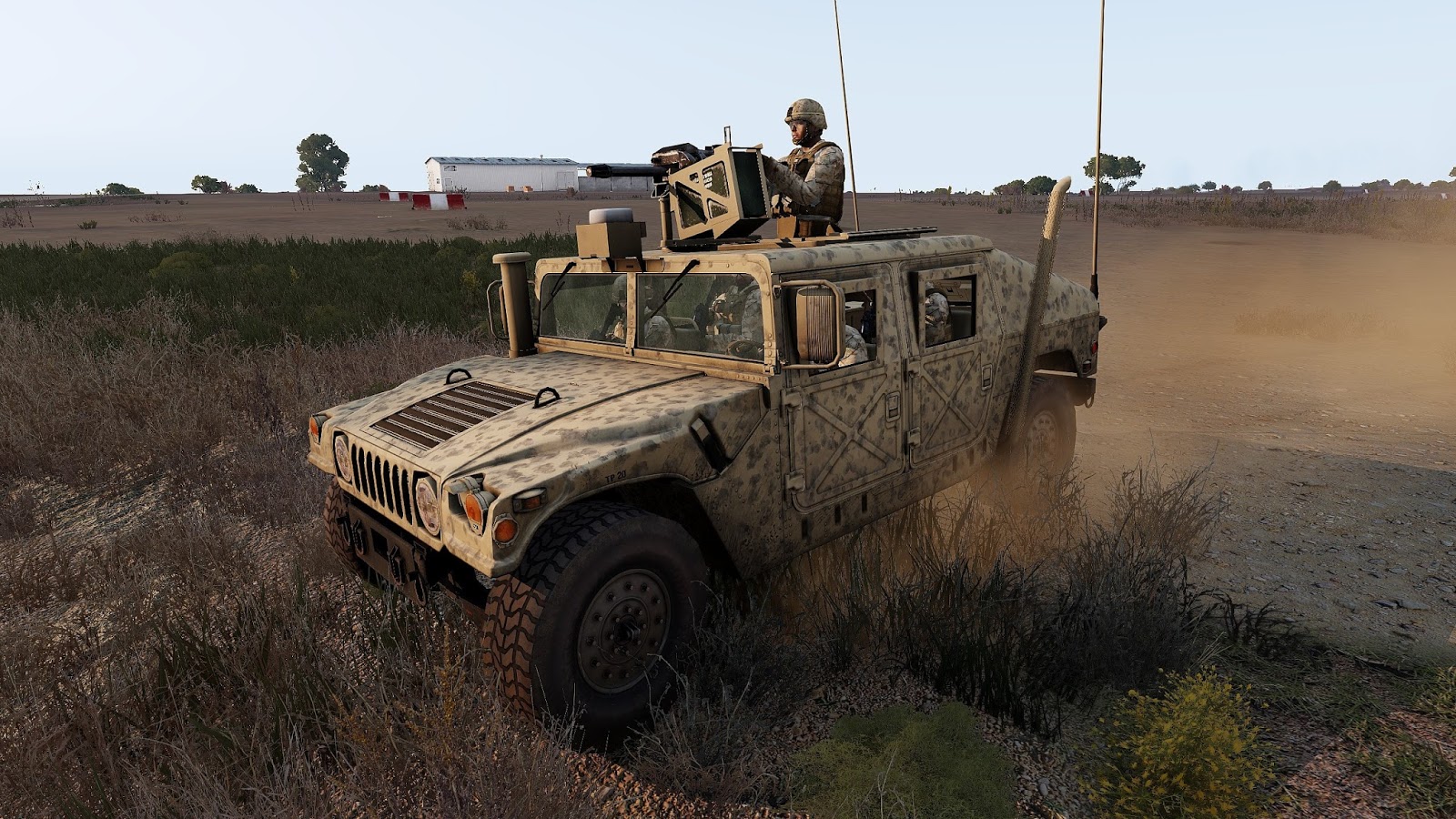 Arma 3 で HMMWV をジェネレーション キルの迷彩にした アドオン | 弱者の日記^^ - Arma 3 MODとアドオン紹介