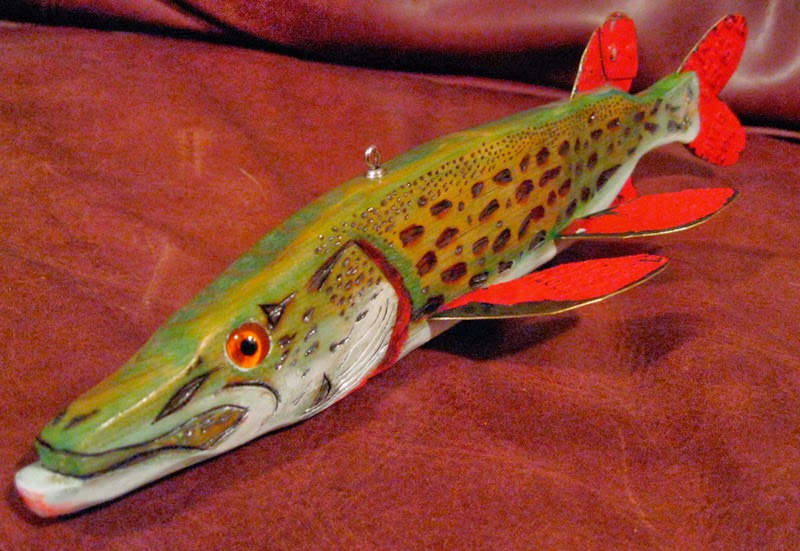 Fish Decoy Chronicles: Esox Lucius Northern Pike Fish Decoy Christmas ...