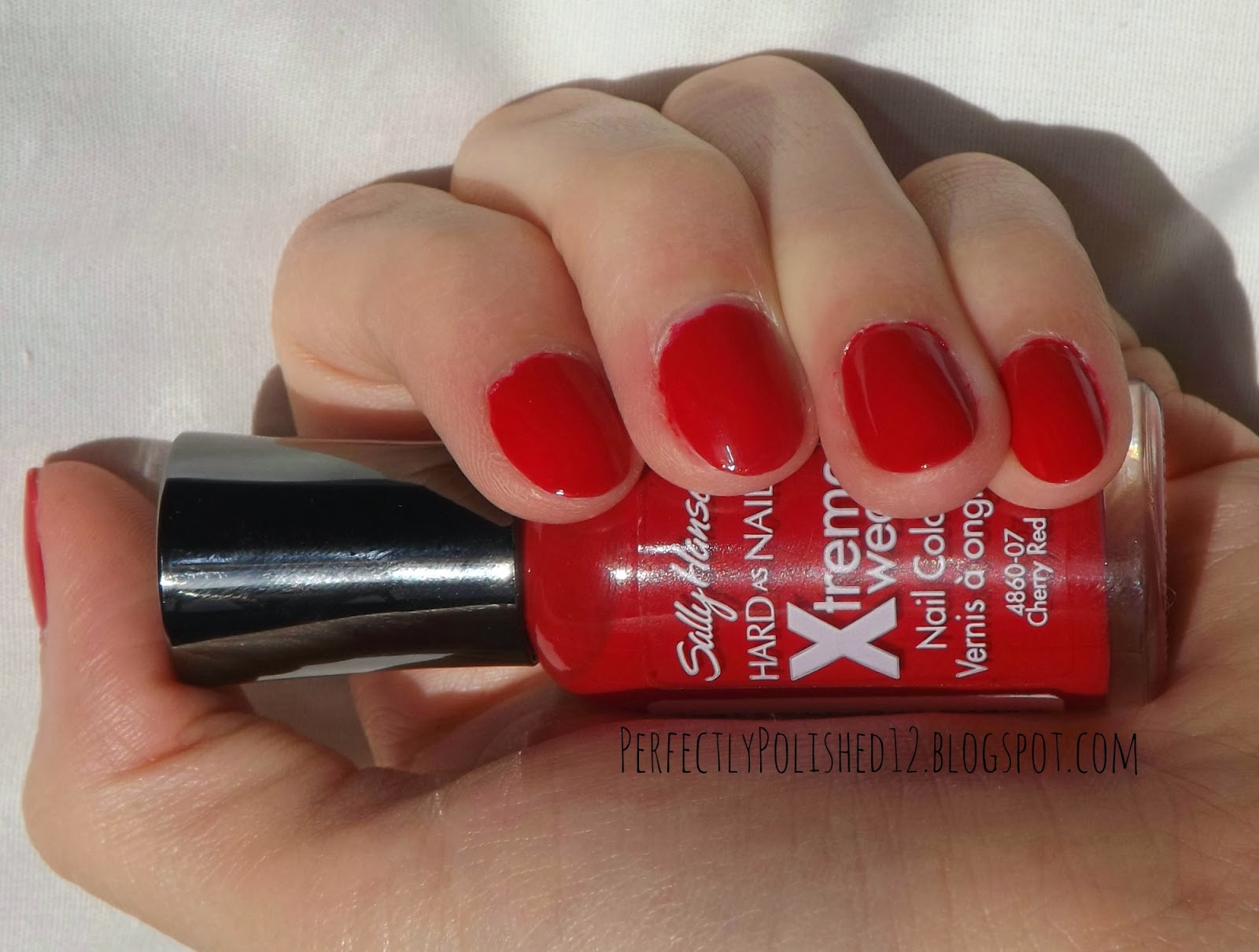 Perfectly Polished 12: Sally Hansen "Cherry Red"