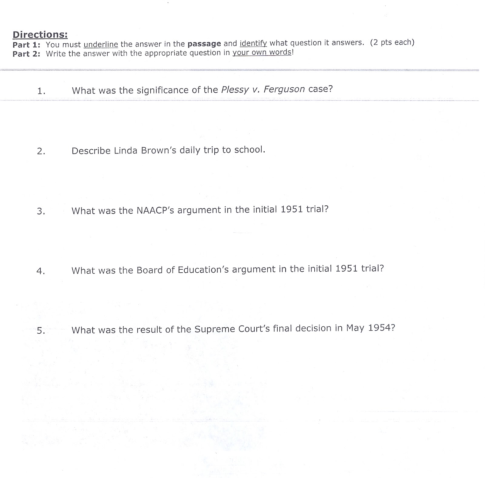 Mr. E's U.S. History and Black History Page: March 2019