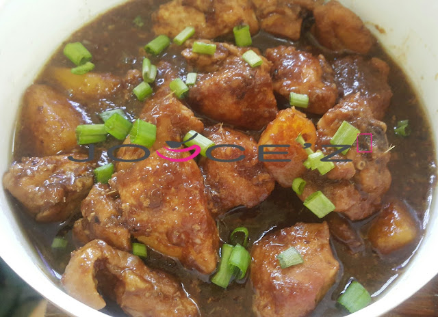 Joyce'z HomeCook Kitchen: Chicken Pongteh ~ Nyonya Dish