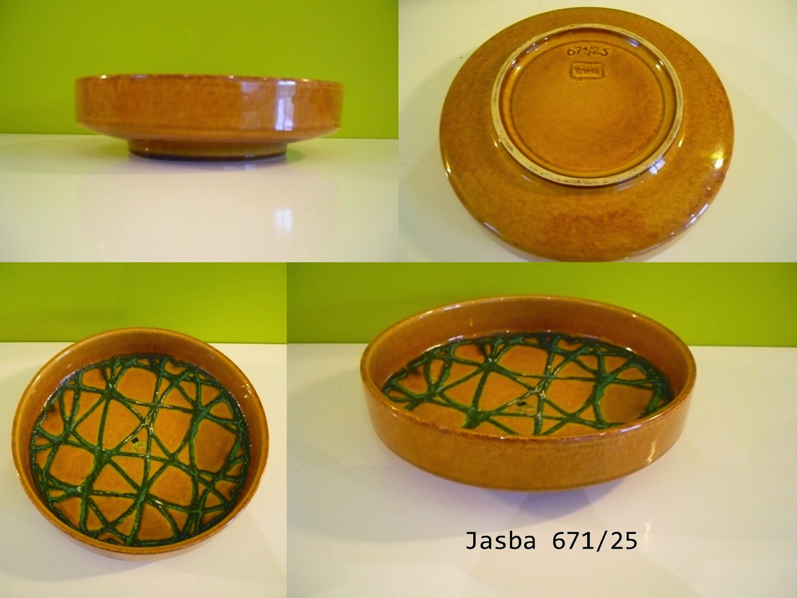 West-Germany keramiek ( Fat Lava ) : Jasba