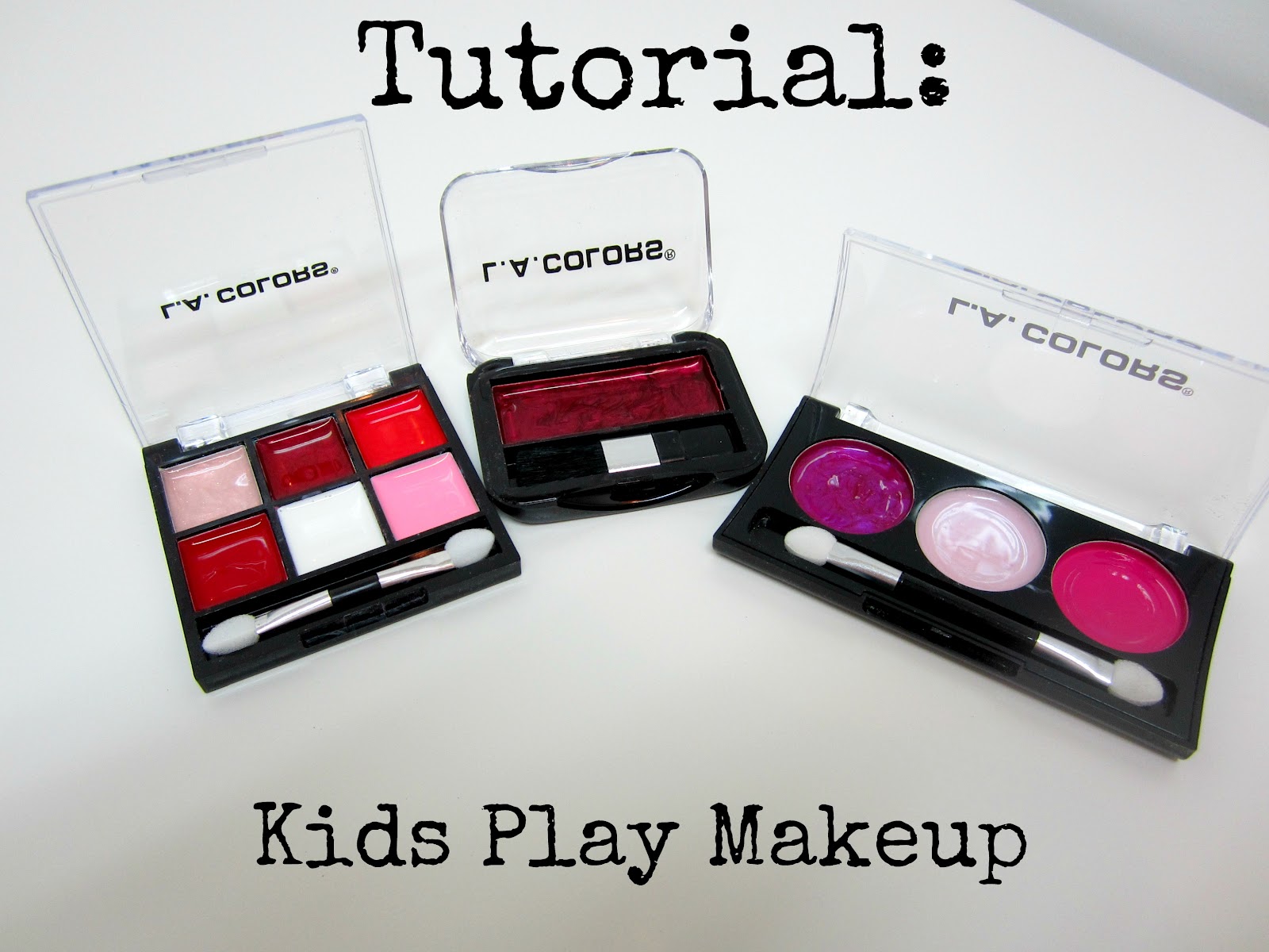 4Eighteen: Tutorial: Kids Play Makeup